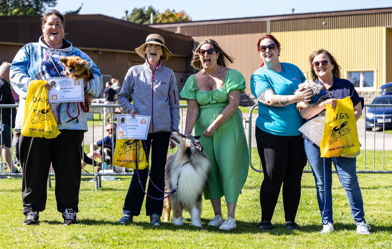 Winners of our 30th Anniversary Celebration Day Dog Show! - DAWGS