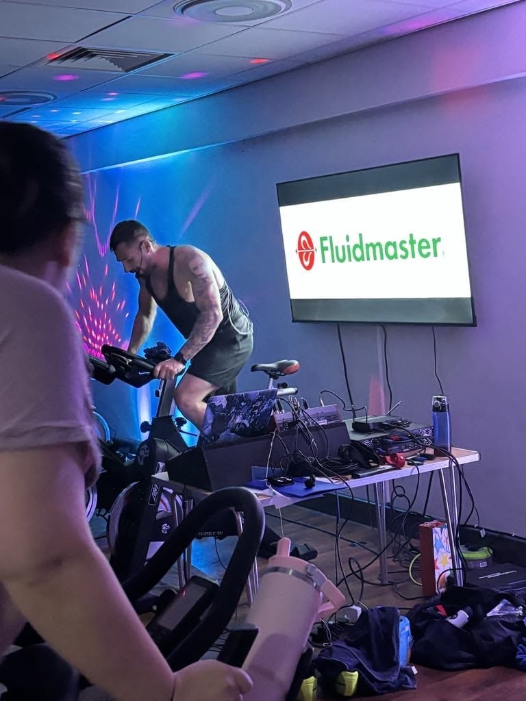 Fluidmaster Supports Local Spinathon - Fluidmaster