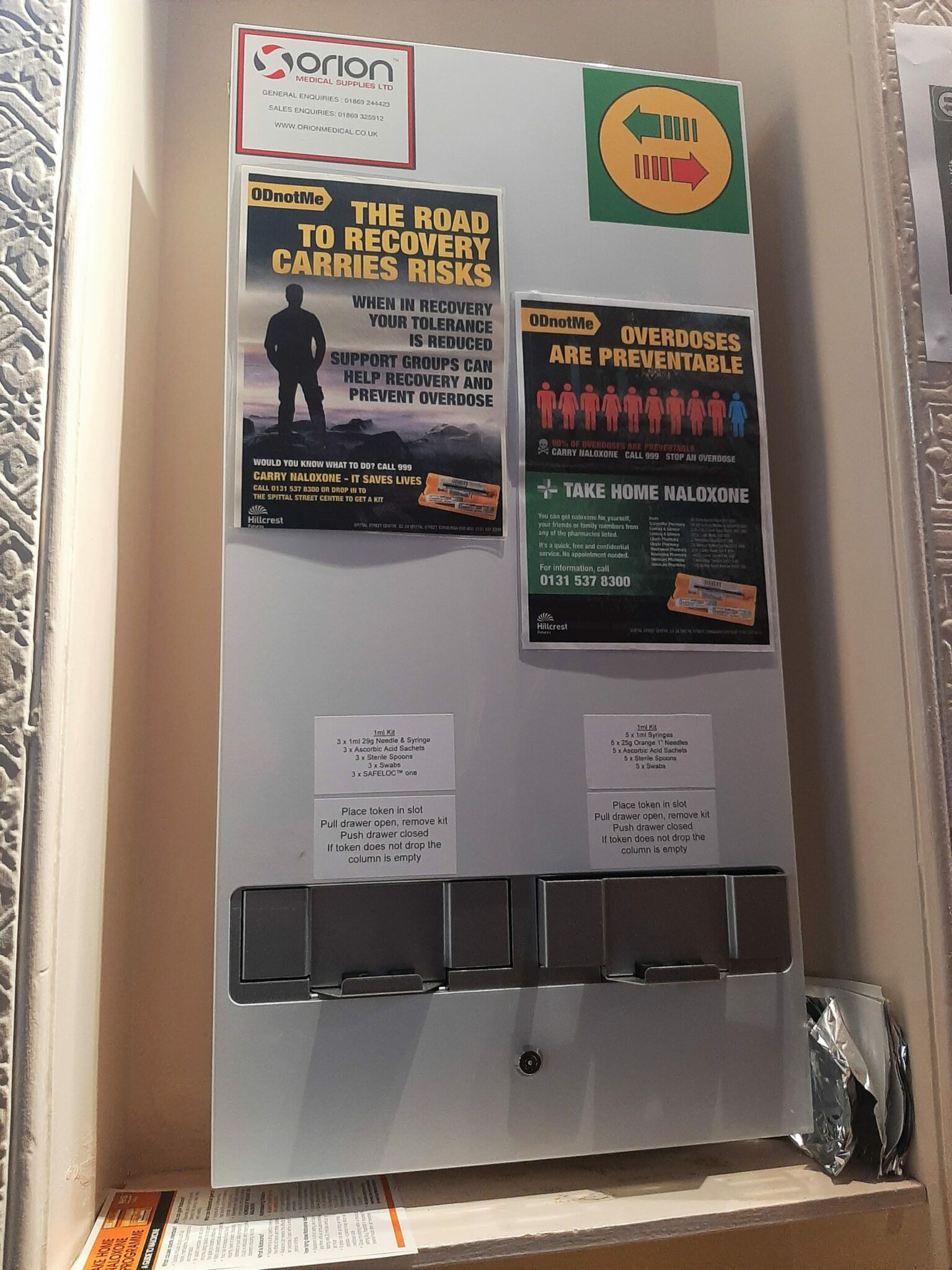 Scotland’s first needle exchange vending machines aim to lower drug ...