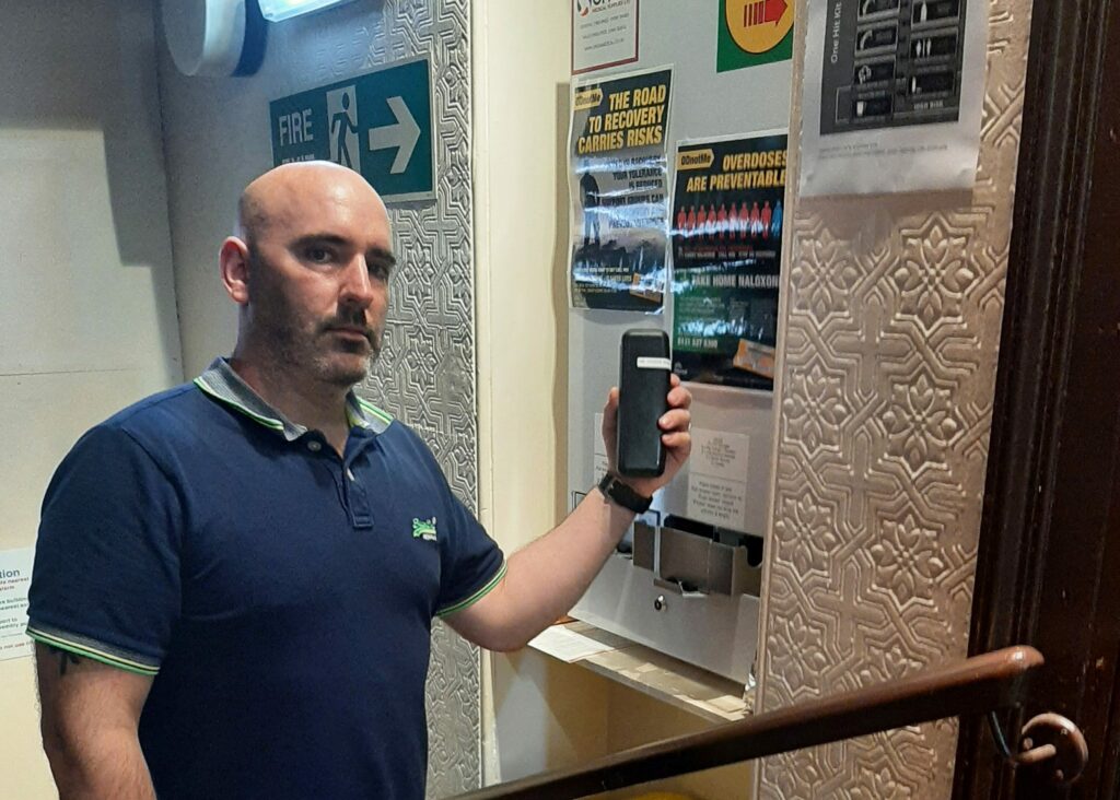 Scotland’s first needle exchange vending machines aim to lower drug ...