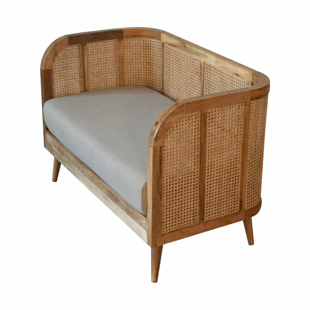 2 Seater Rattan Sofa | Scottish Antique & Arts Centre