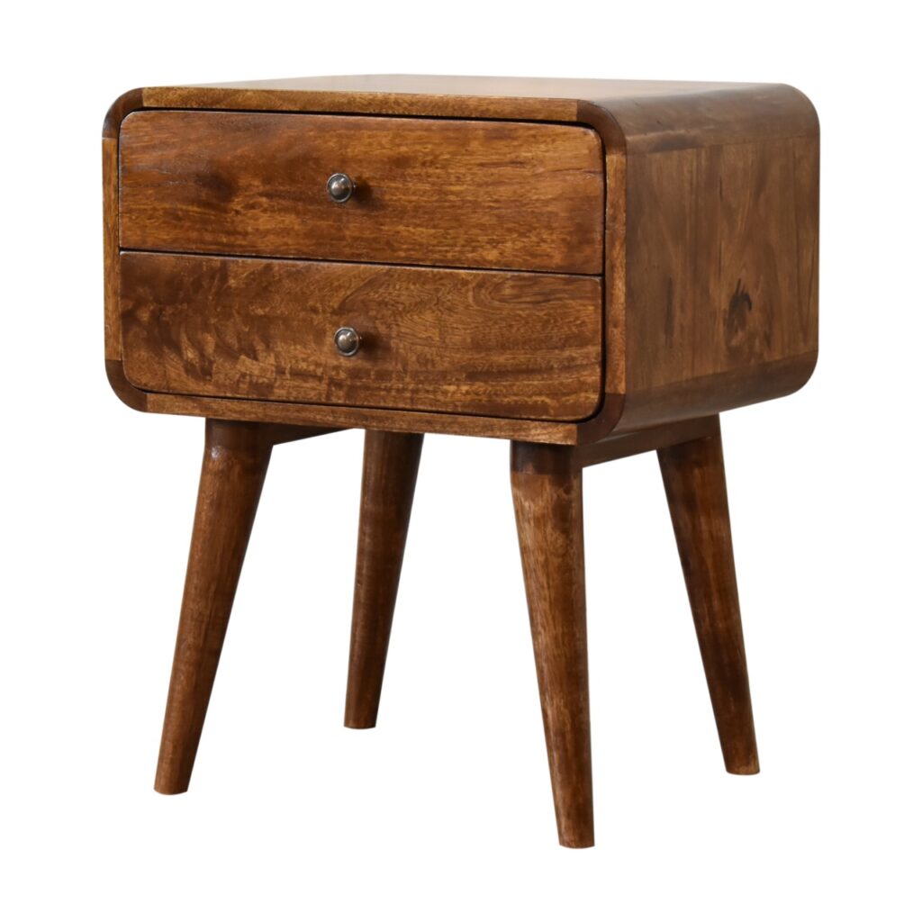 Solid Wood Bedside Table | Scottish Antique & Arts Centre