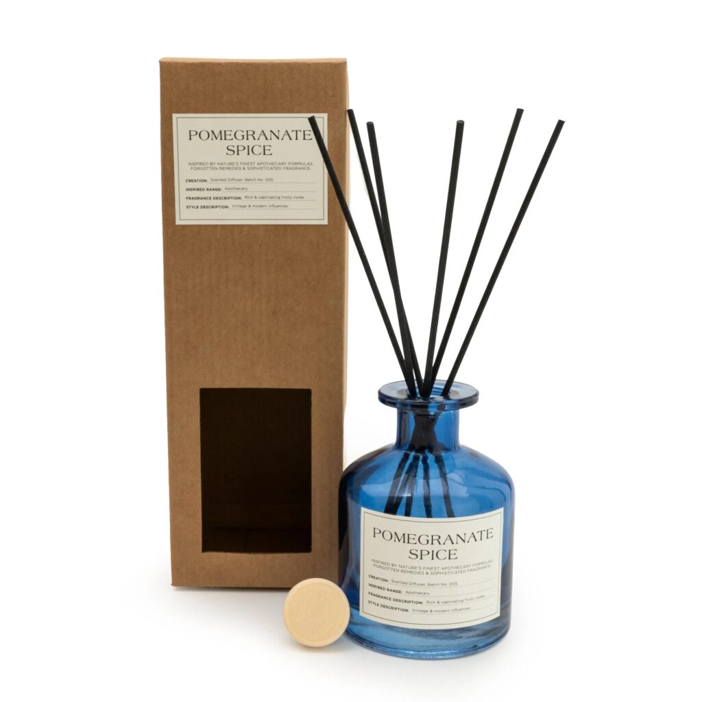 Pomegranate Spice Reed Diffuser (250ml) | Scottish Antique & Arts Centre