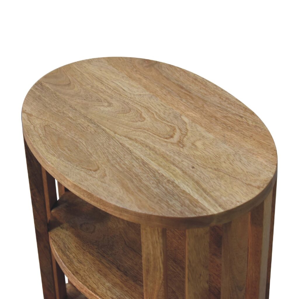 Japanese Style Solid Wood Bedside Table | Scottish Antique & Arts Centre