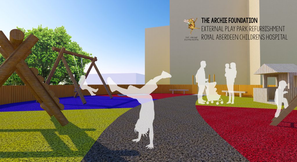 ARCHIE able to fund new outdoor play area at RACH thanks to Morrisons ...