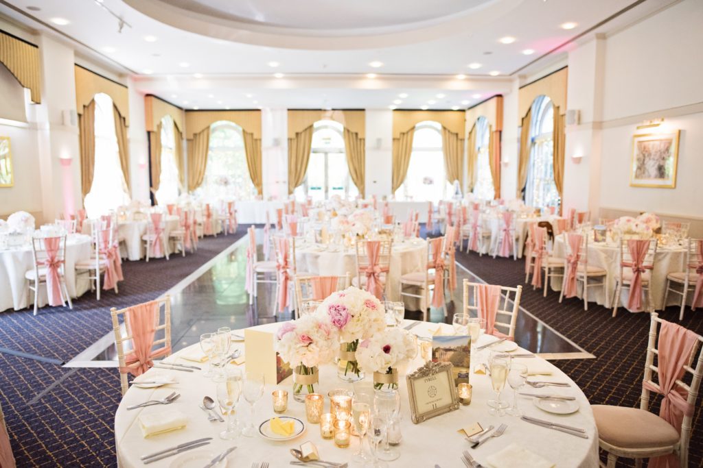 Ballroom-Wedding-Set-Up - Balbirnie House Hotel