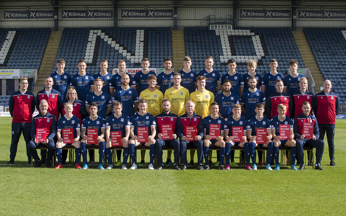 Dundee FC photoshoot at the Kilmac Stadium at Dens Park - Dundee ...