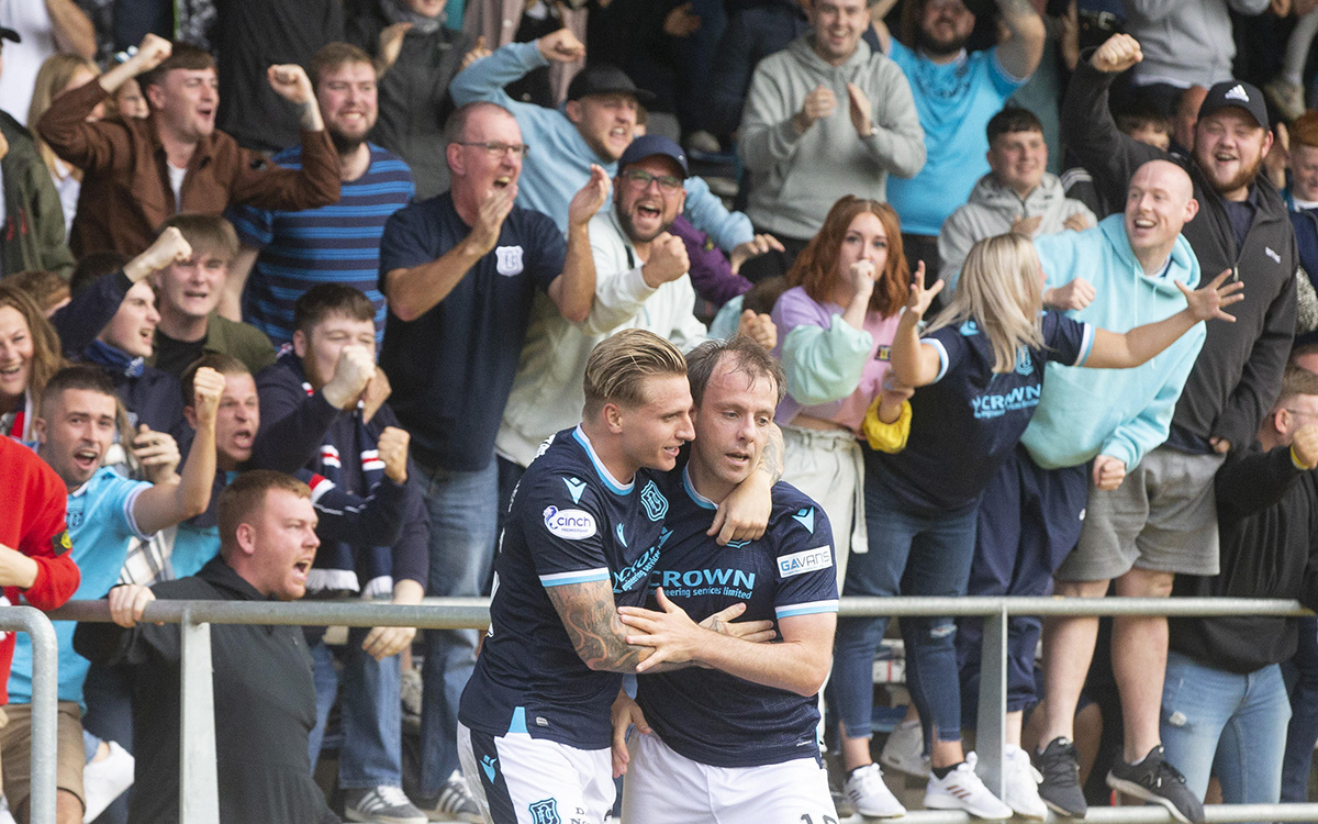 Late McGowan header gives Dee point - Dundee Football Club - Official ...
