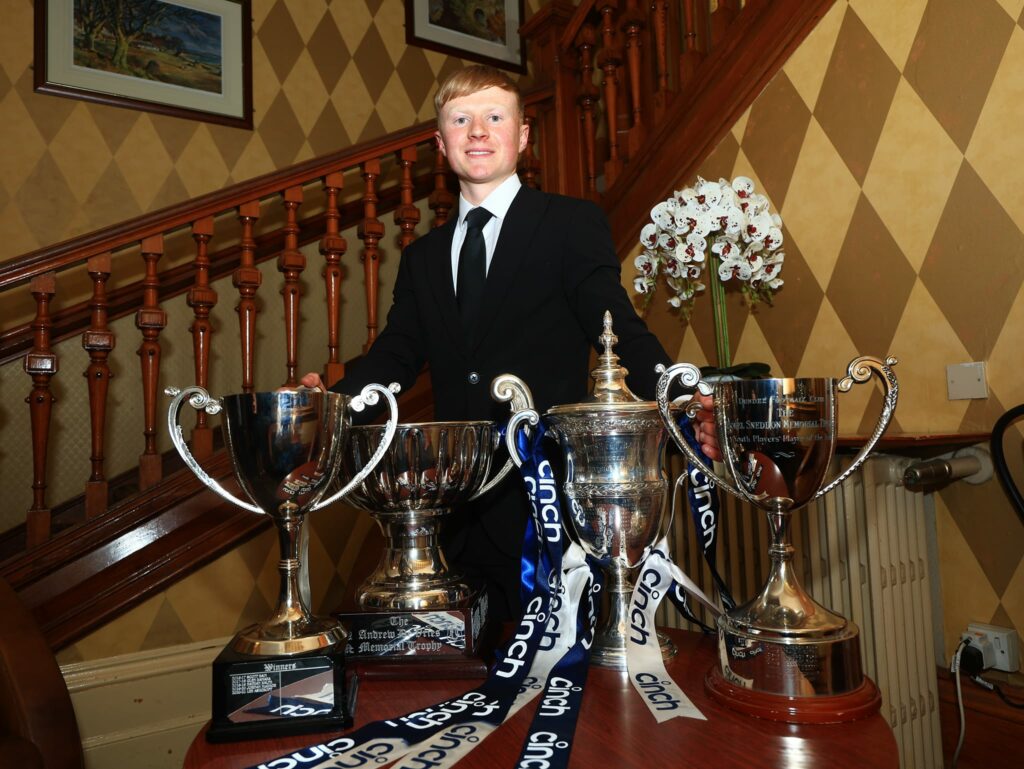Lyall Cameron makes history at Player of the Year Awards - Dundee ...