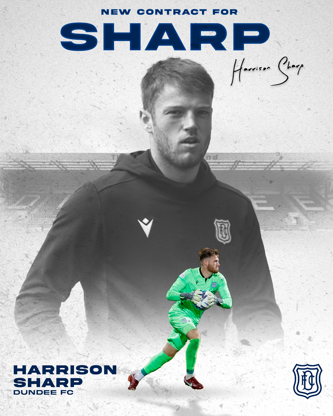 Sharp extends stay - Dundee Football Club - Official Website