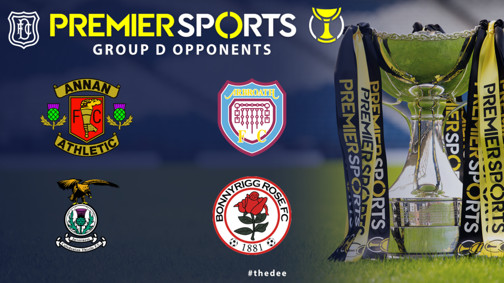 Premier Sports Cup Group Stage Opponents - Dundee Football Club ...