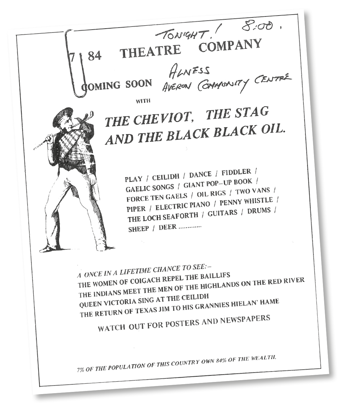 John McGrath: The Cheviot, the Stag and the Black, Black Oil - Bright ...