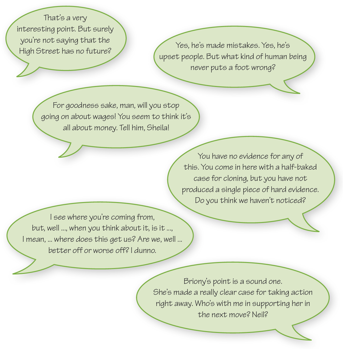 Talking Effectively in Discussion and Going Solo - Bright Red Digital Zone