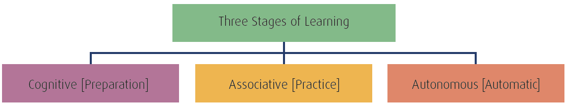 Phases of Training and Stages of Learning - Bright Red Digital Zone