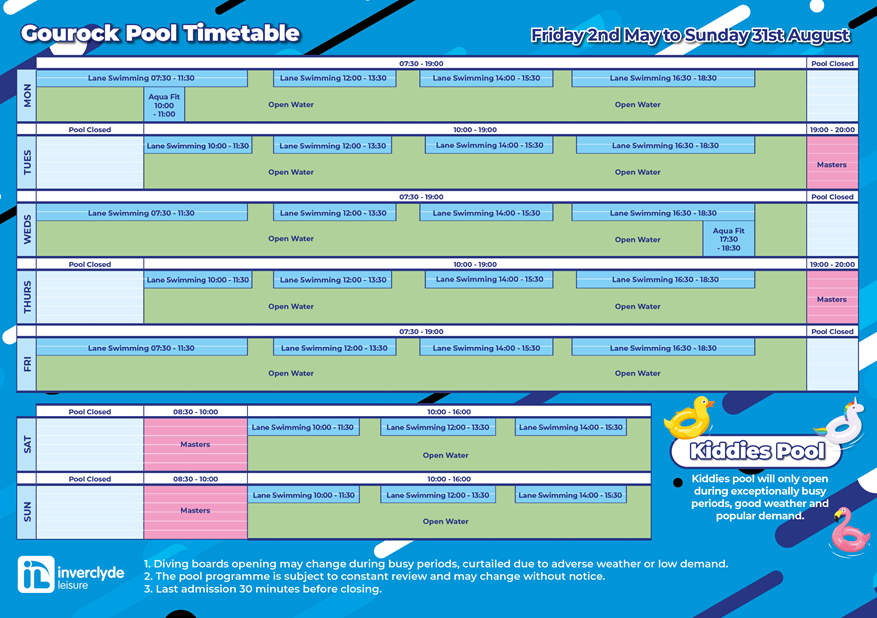 Gourock Outdoor Pool - Discover Inverclyde