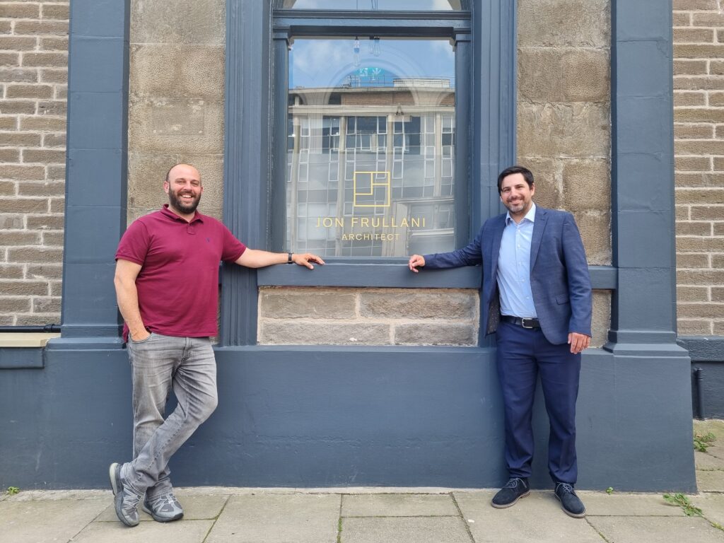 Jon Frullani Architect are five Star partners - Dundee Stars