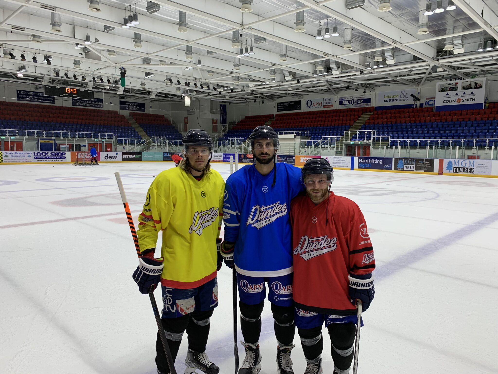 STARS TRIO ARE GLAD TO BE BACK - Dundee Stars