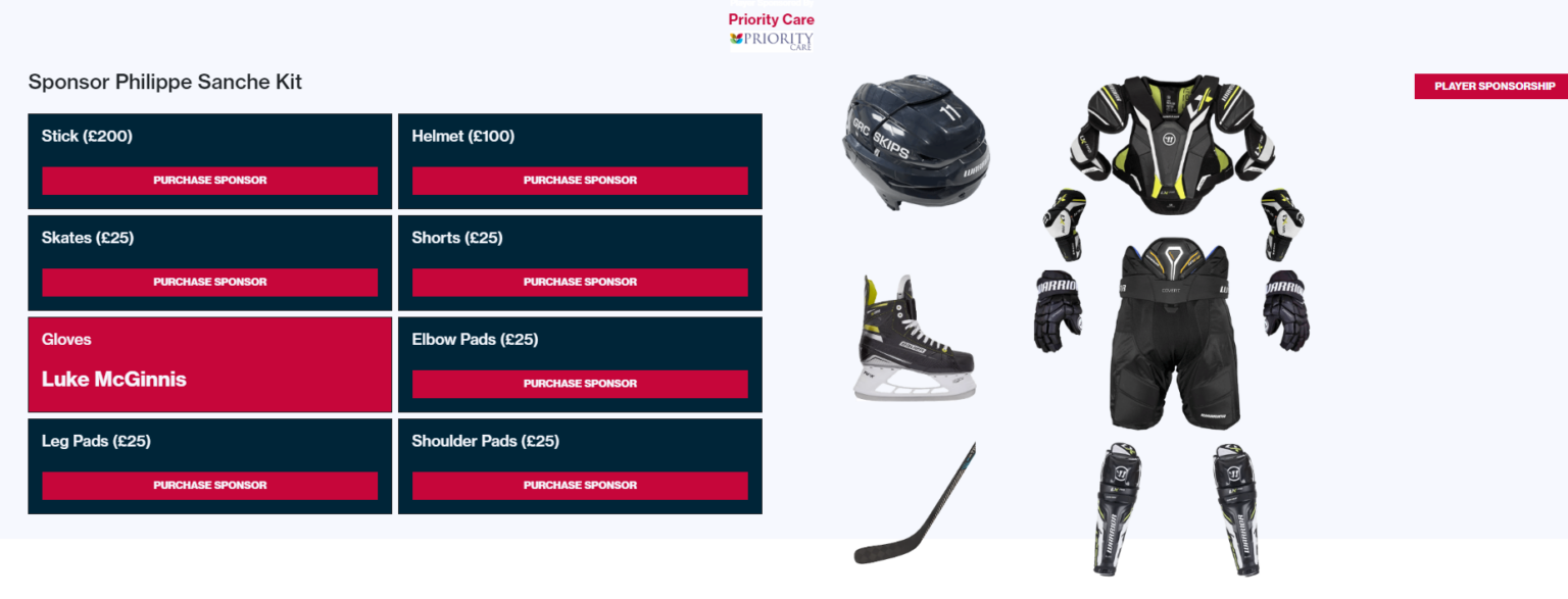 Kit Sponsorship Packages Revealed - Dundee Stars