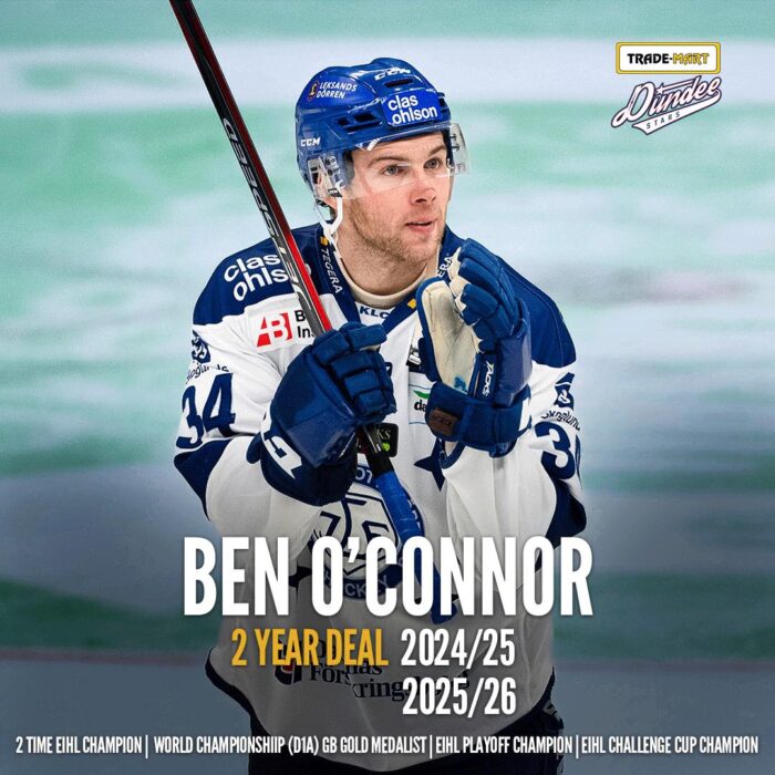 O’CONNOR JOINS STARS ON 2-YEAR CONTRACT - Dundee Stars