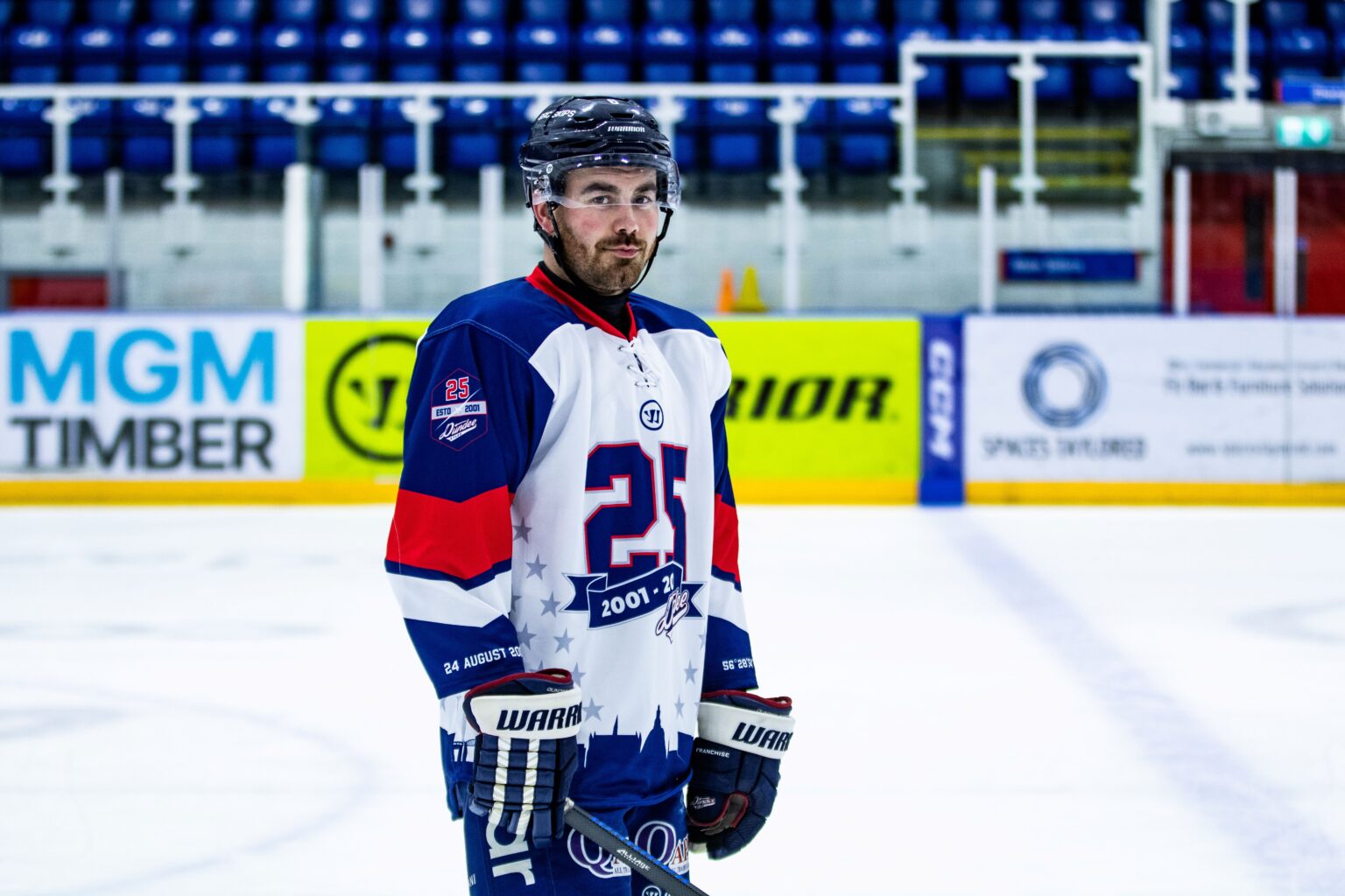 No. 16 - Ben Almquist - MKM Dundee Stars 25th Anniversary Jersey 25-26 ...