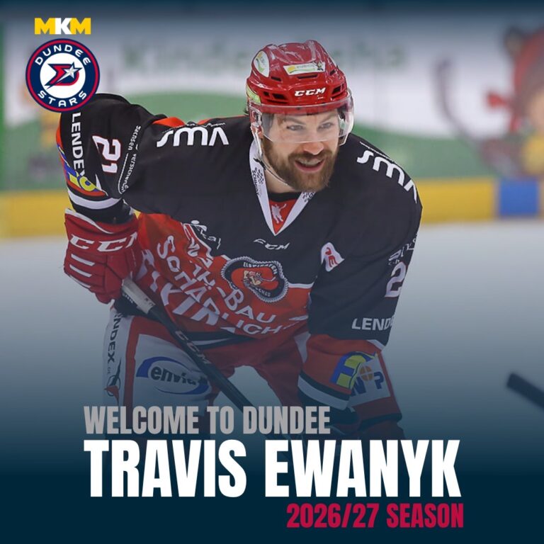 STARS SIGN VETERAN EWANYK - Dundee Stars