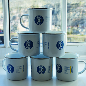 Fife Pilgrim Way Enamel Mug - Fife Coast & Countryside Trust
