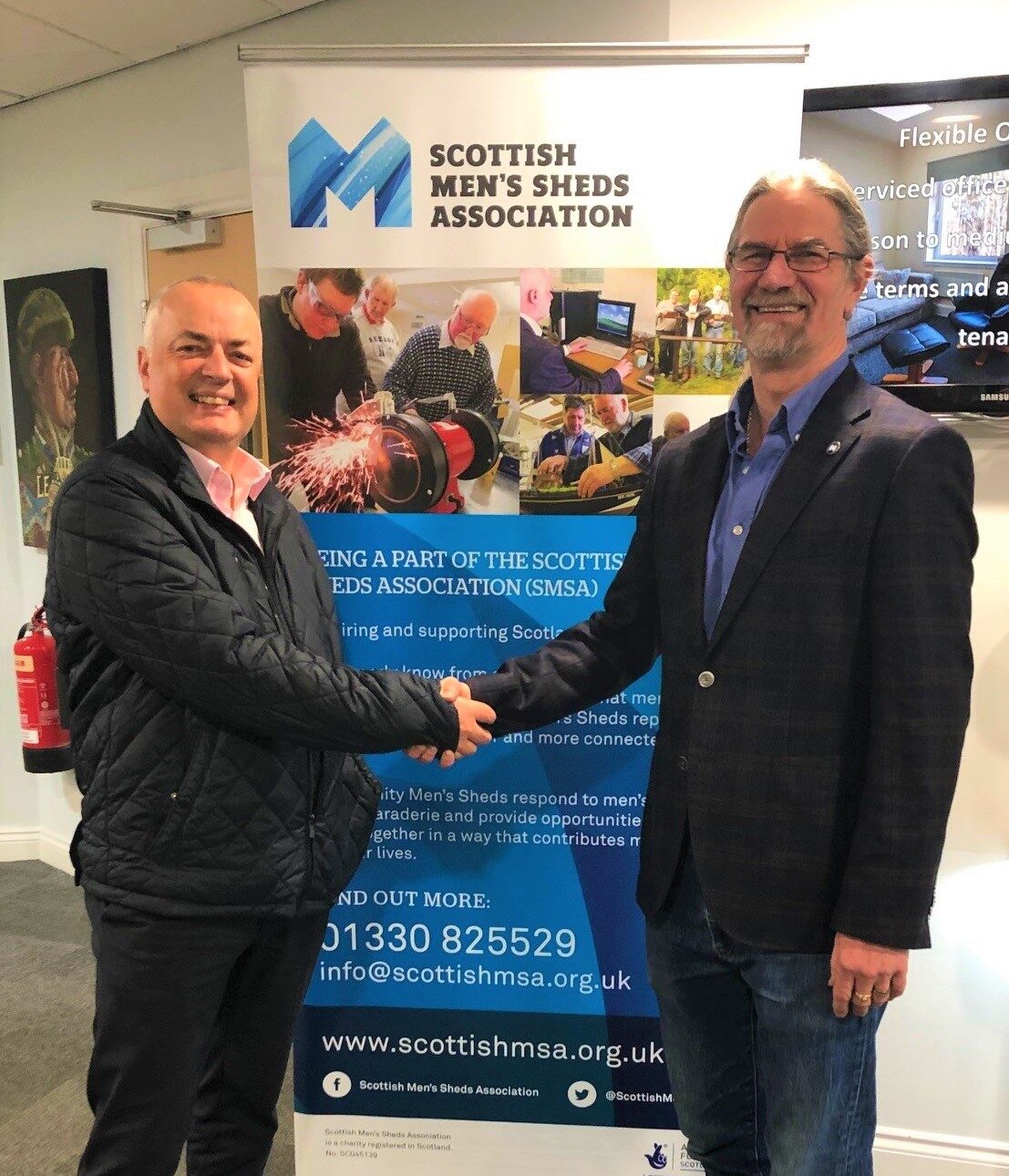 Estate Stories - Scottish Men's Shed Association To Stay At Banchory ...