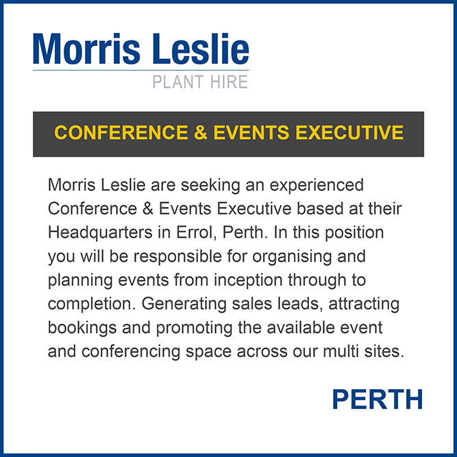 Conference & Events Executive - Morris Leslie