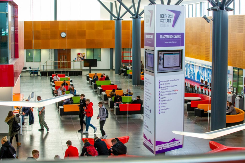 The Atrium - North East Scotland College