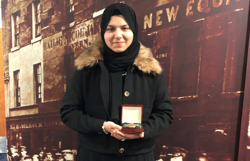 Medal win for Asmaa as she begins her journey to become a doctor ...