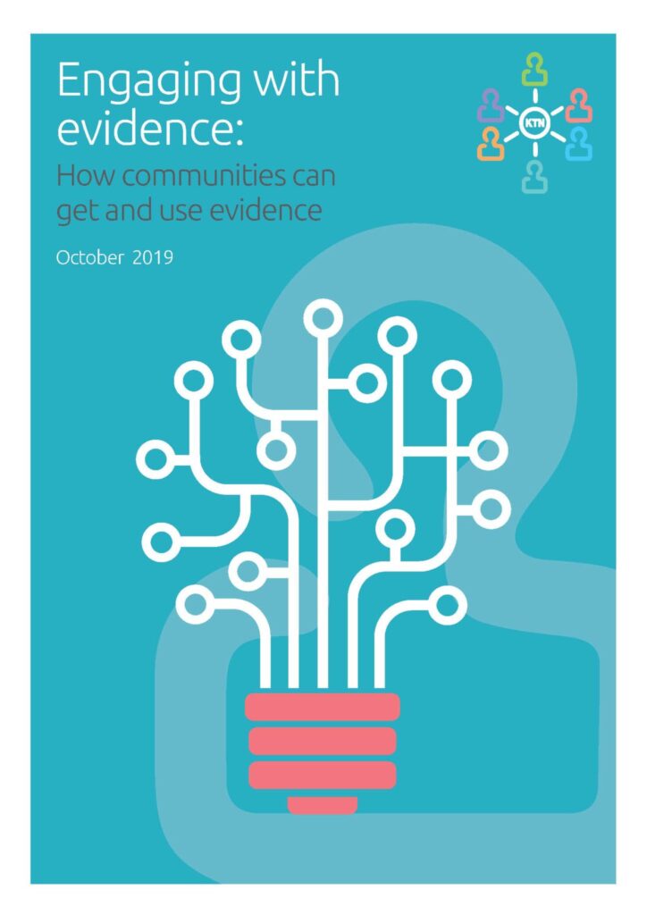 Engaging with evidence: How communities can get and use evidence ...