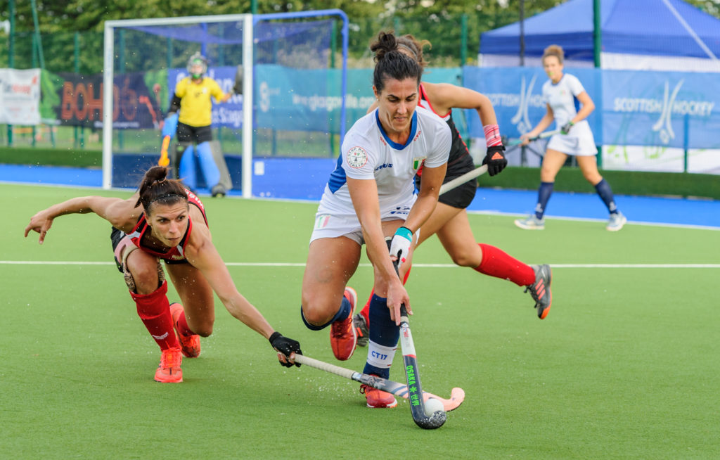 Poland and Italy play out a nil-nil draw at Glasgow National Hockey ...