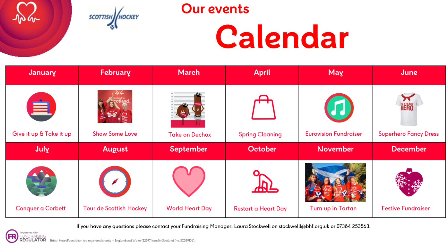 The British Heart Foundation - Scottish Hockey