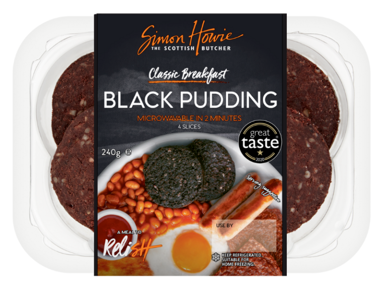 Classic Breakfast Black Pudding 240g | Simon Howie
