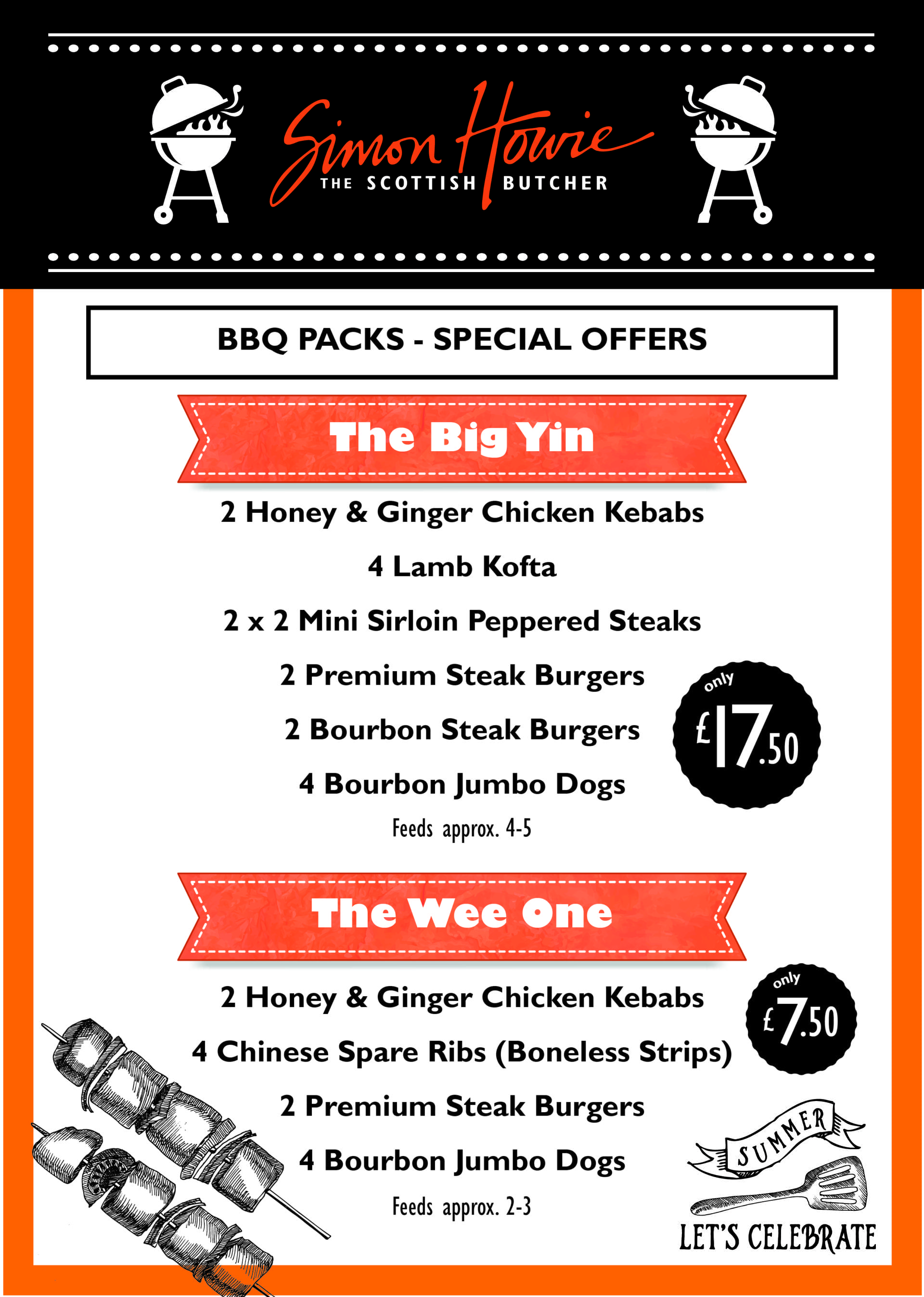 BBQ Packs - Simon Howie - The Scottish Butcher