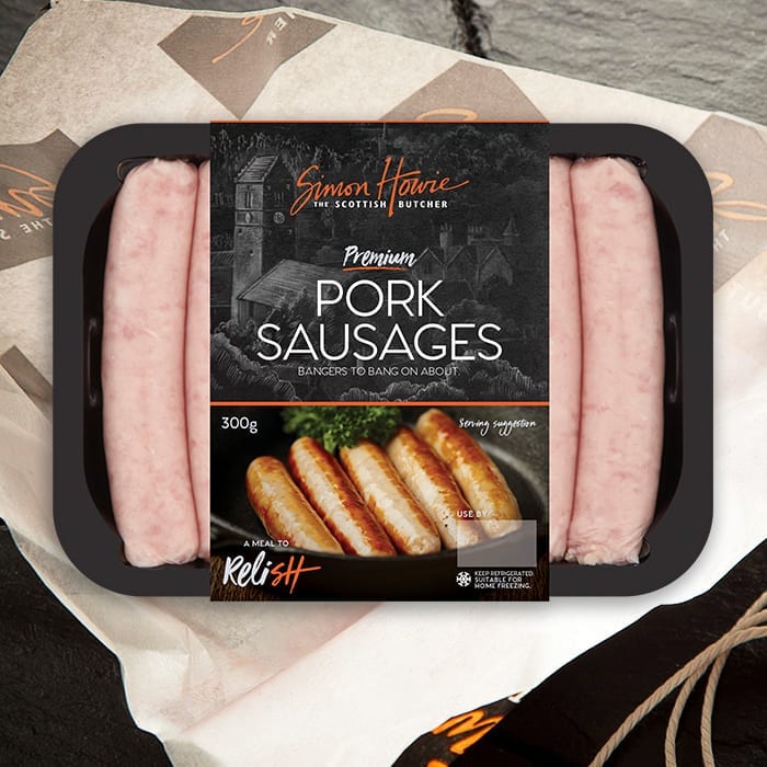 Premium Pork Sausages 300g | Simon Howie