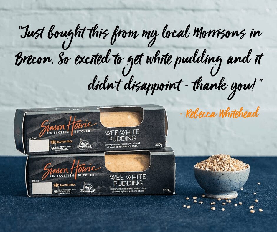Wee White Pudding review - Simon Howie
