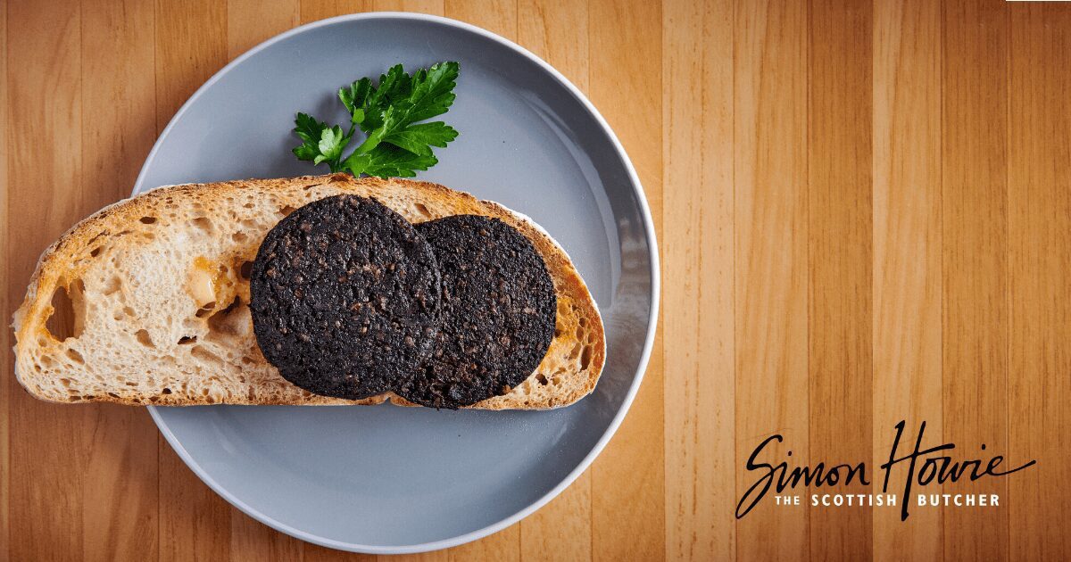 Veggie Black Pudding 240g (Vegan Approved) | Simon Howie