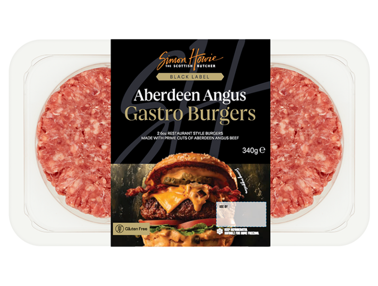 Black Label Gastro Burgers 340g | Simon Howie