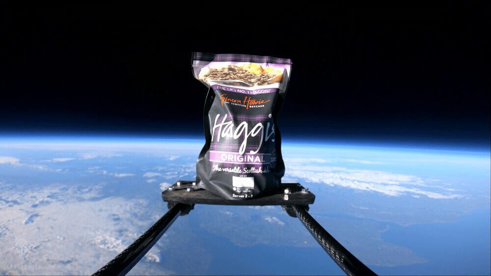The World's First Haggis to Reach the Edge of Space! - Simon Howie