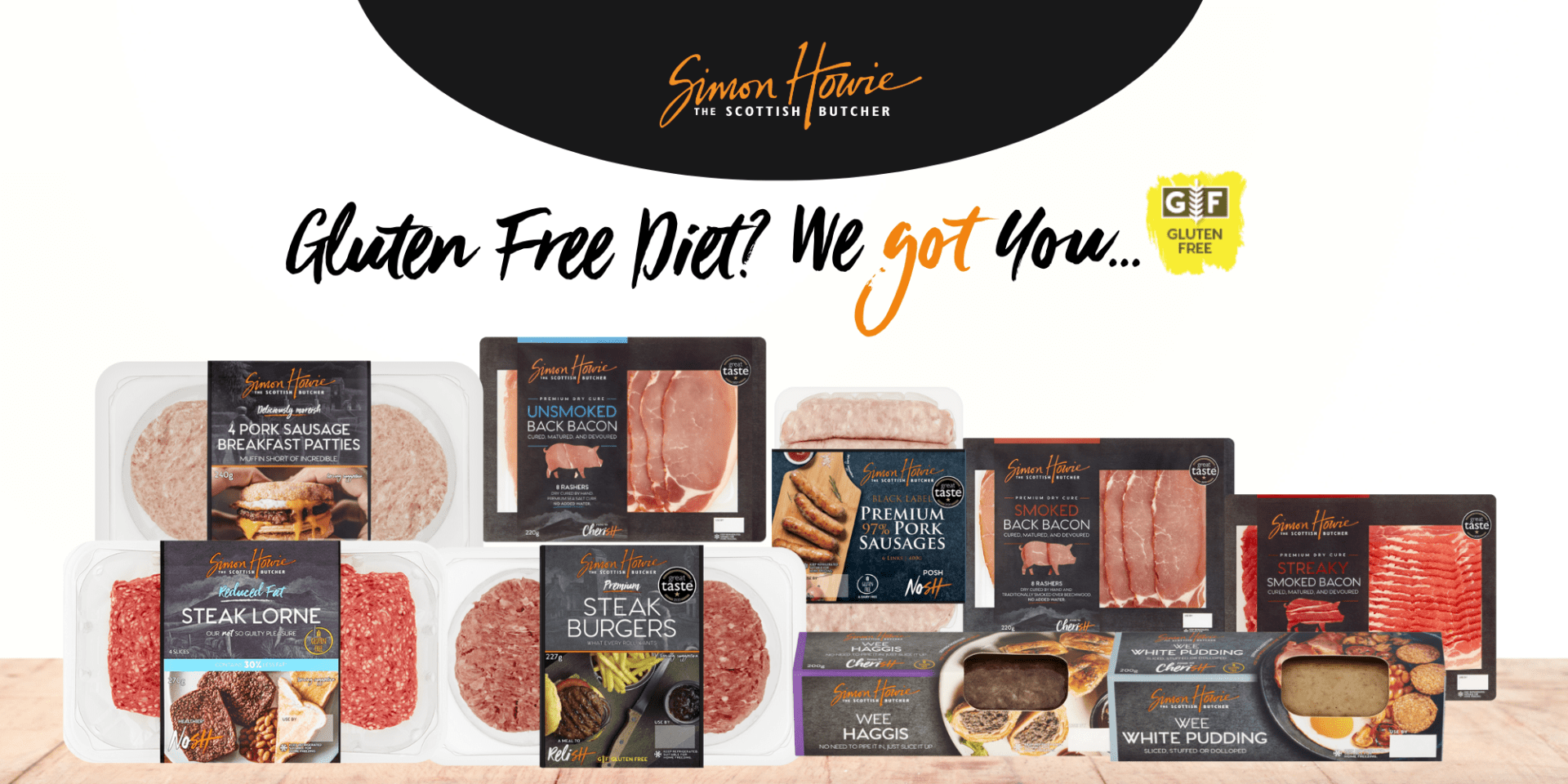 The Simon Howie Gluten-Free Range - Simon Howie