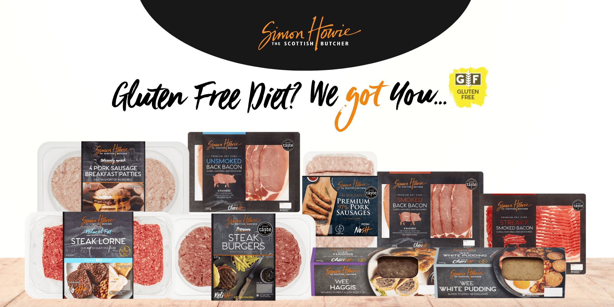 The Simon Howie Gluten-Free Range - Simon Howie