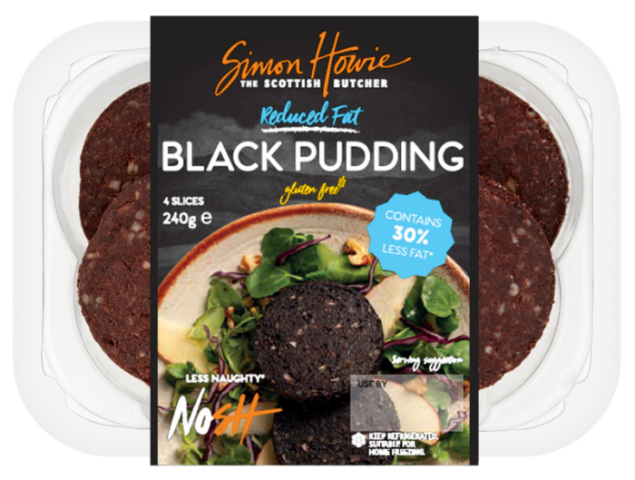 Reduced Fat Gluten Free Black Pudding | Simon Howie