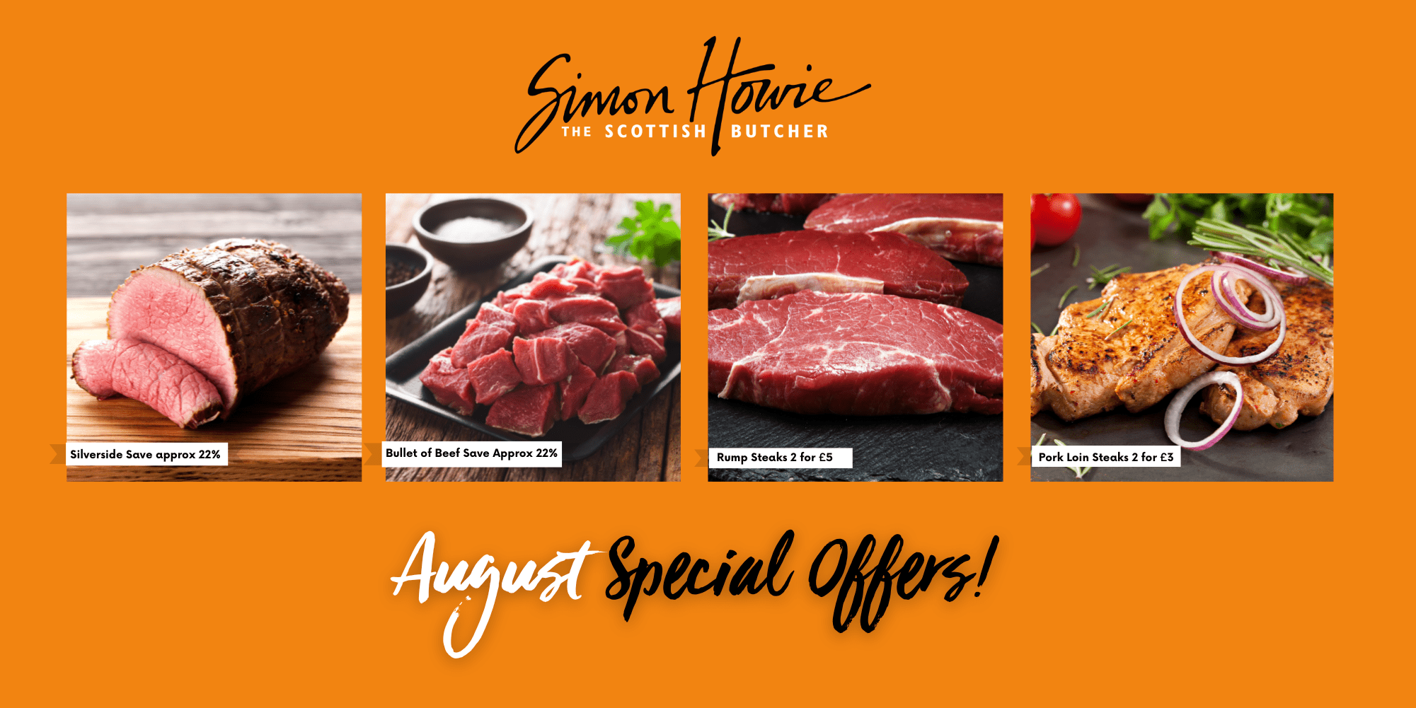 August Special Offers! - Simon Howie