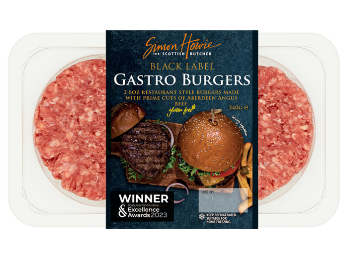 Black Label Gastro Burgers 340g | Simon Howie
