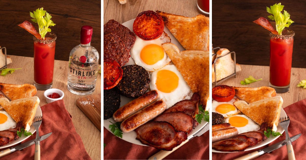 Breakfast fit for a KING competition - Simon Howie