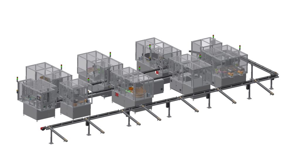 Smoke Detector Assembly Line - Automation