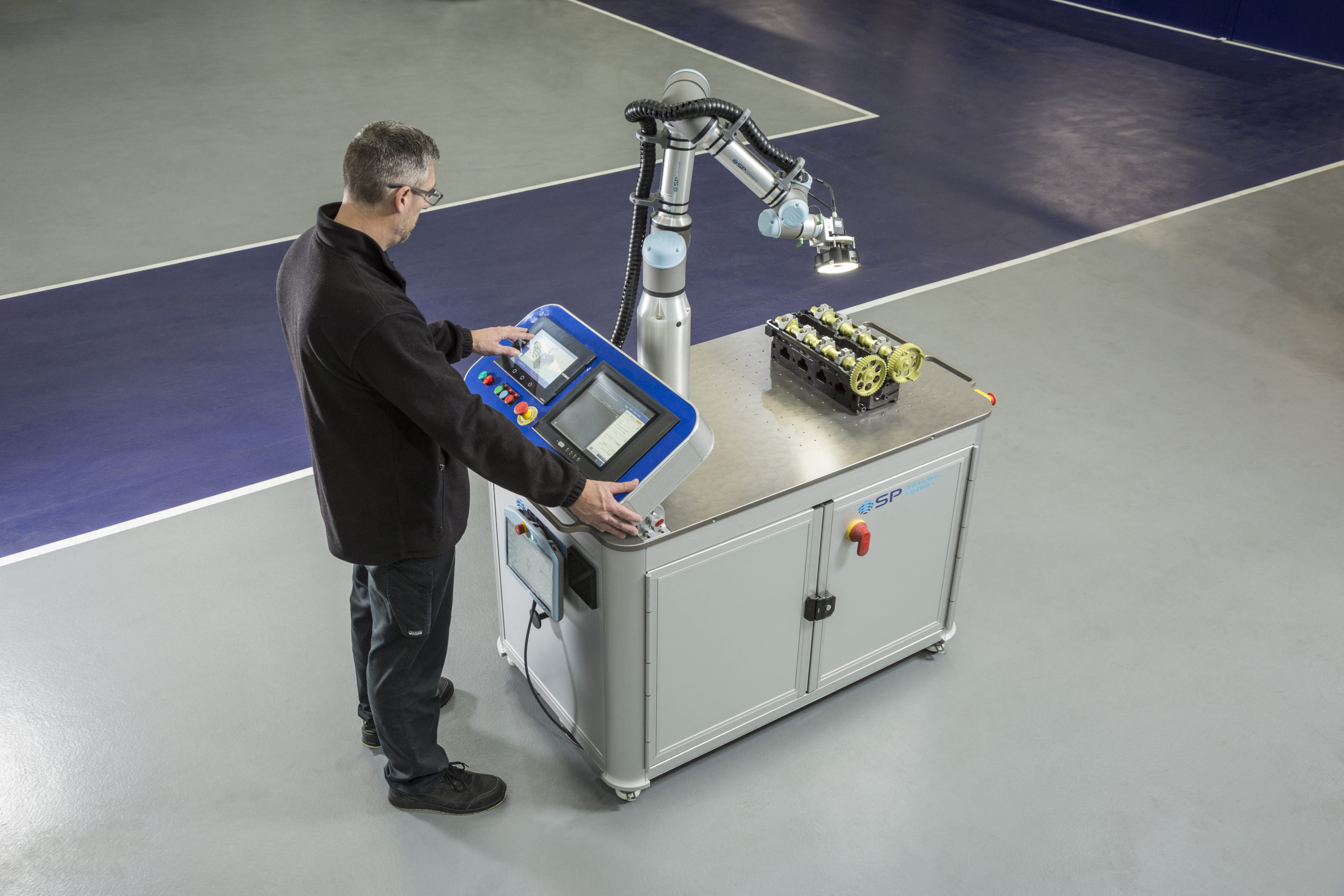 Mobile Cobot Vision System – SP Automation & Robotics