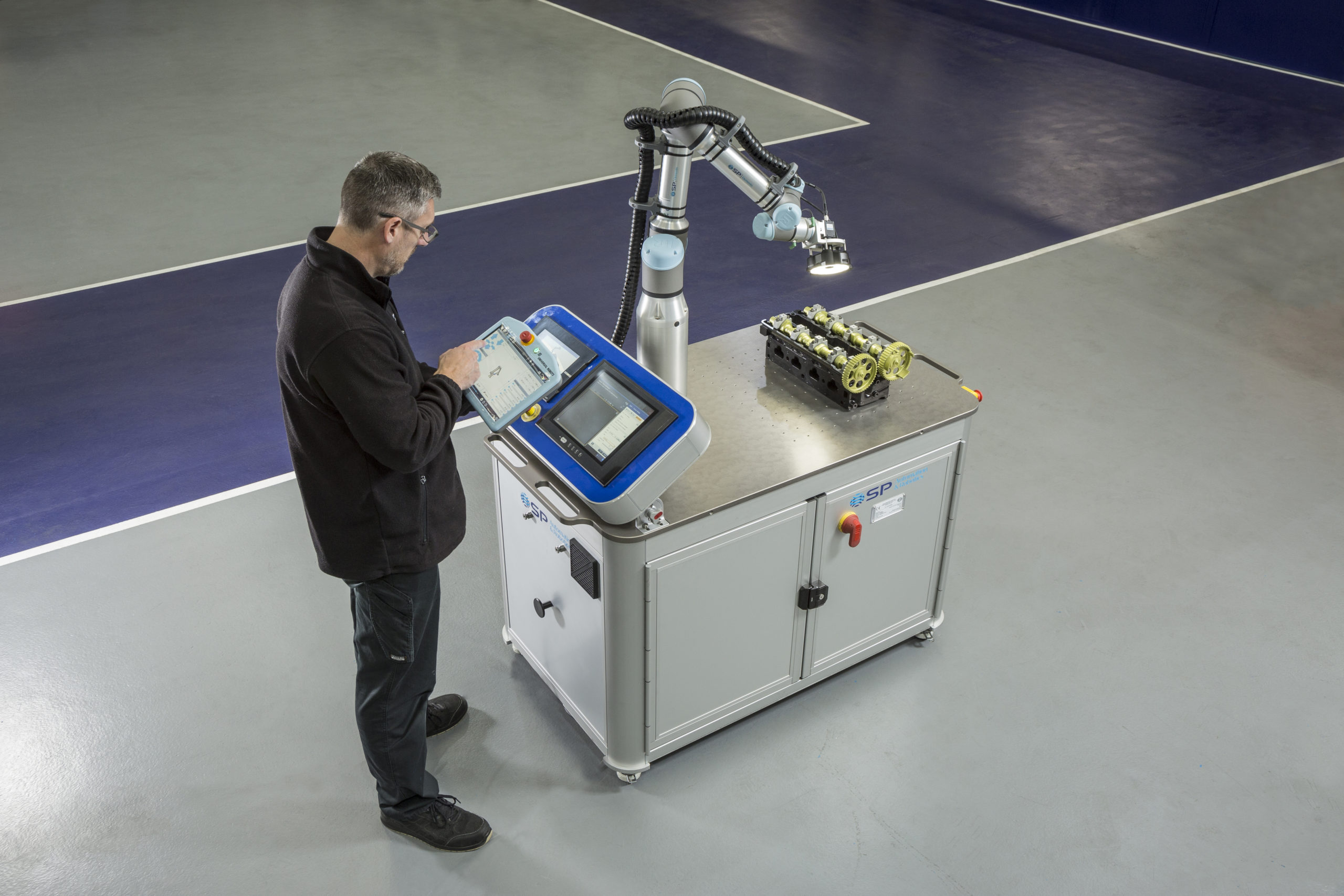 Mobile Cobot Vision System – SP Automation & Robotics