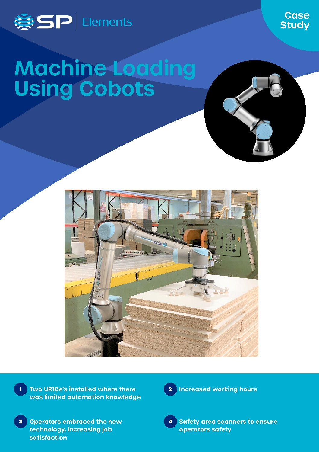 Machine Loading Using Cobots – SP Automation & Robotics